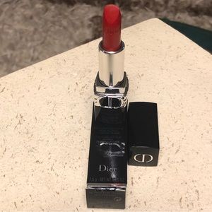 Dior | Makeup | Dior Lipstick Mini Satin 999 | Poshmark